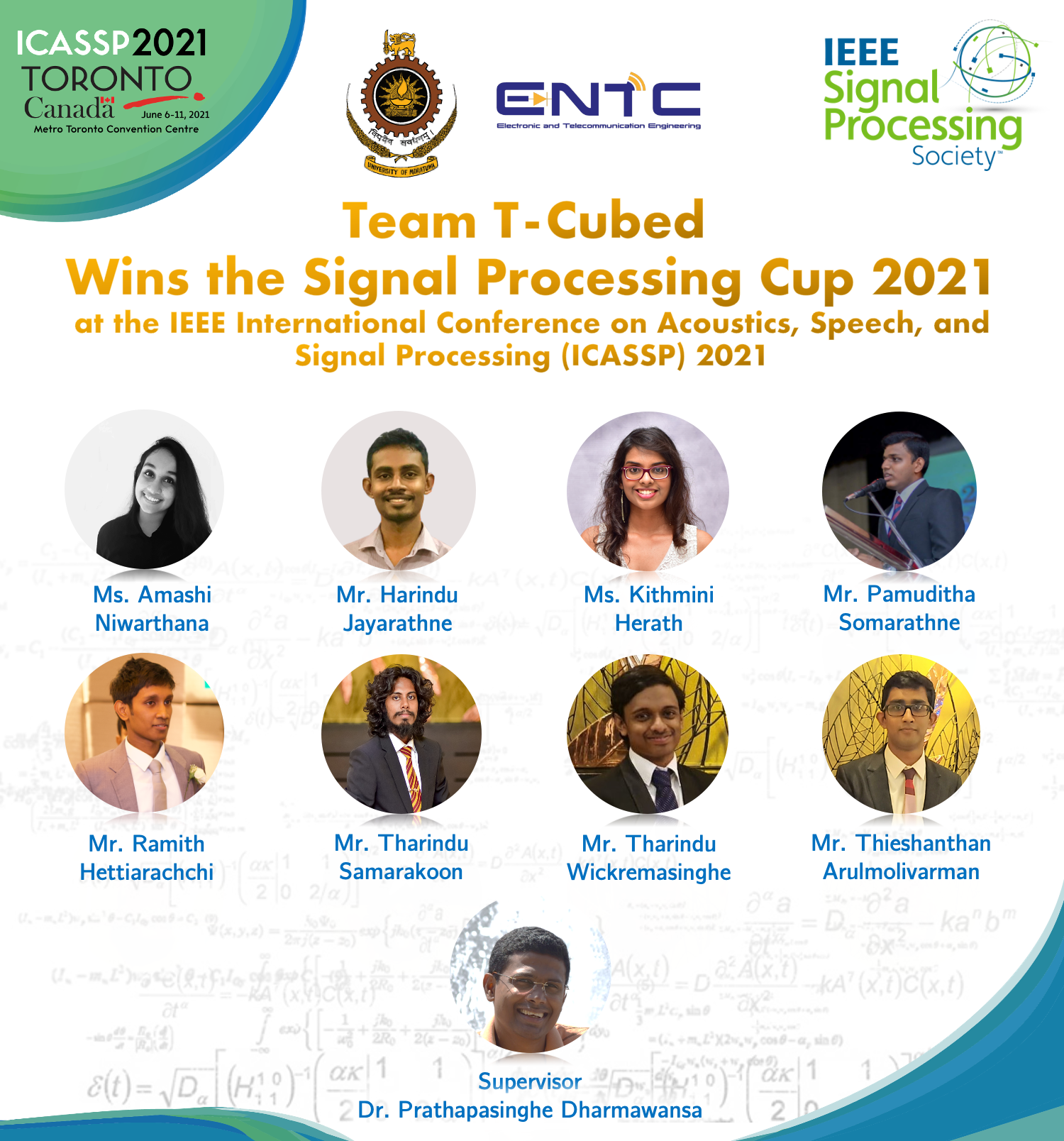 ENTC Team Becomes Champions of the IEEE Signal Processing Cup 2021 ...