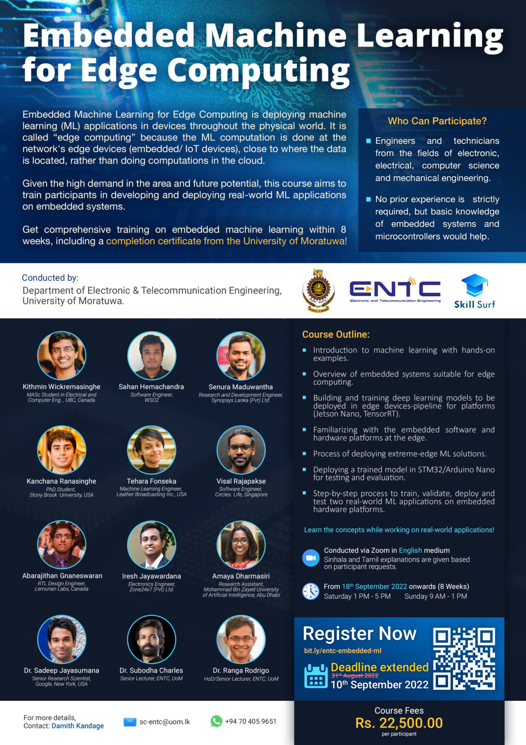 Embedded Machine Learning for Edge Computing – Department of Electronic ...